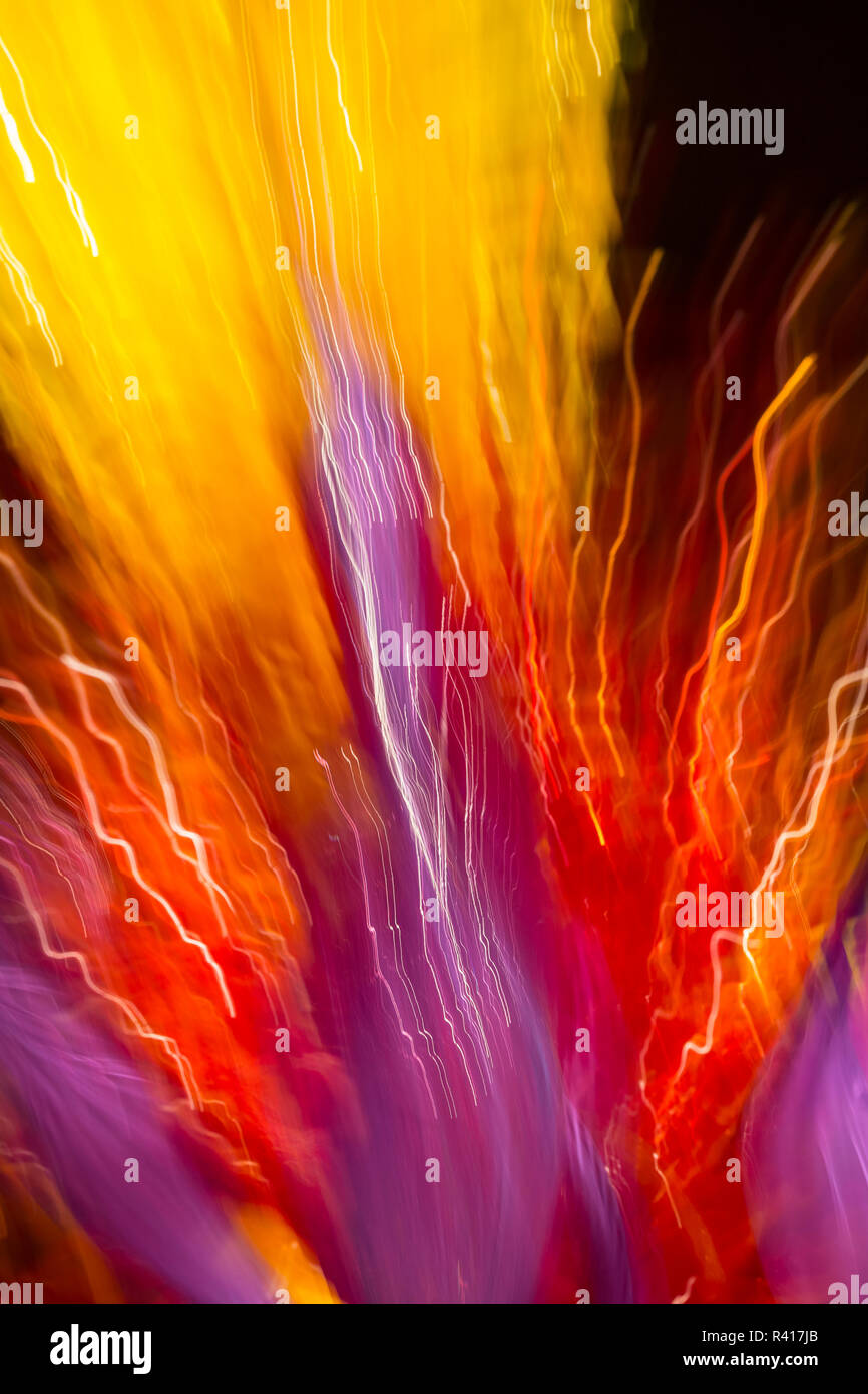 Colorful glass with blurred motion effect Stock Photo - Alamy