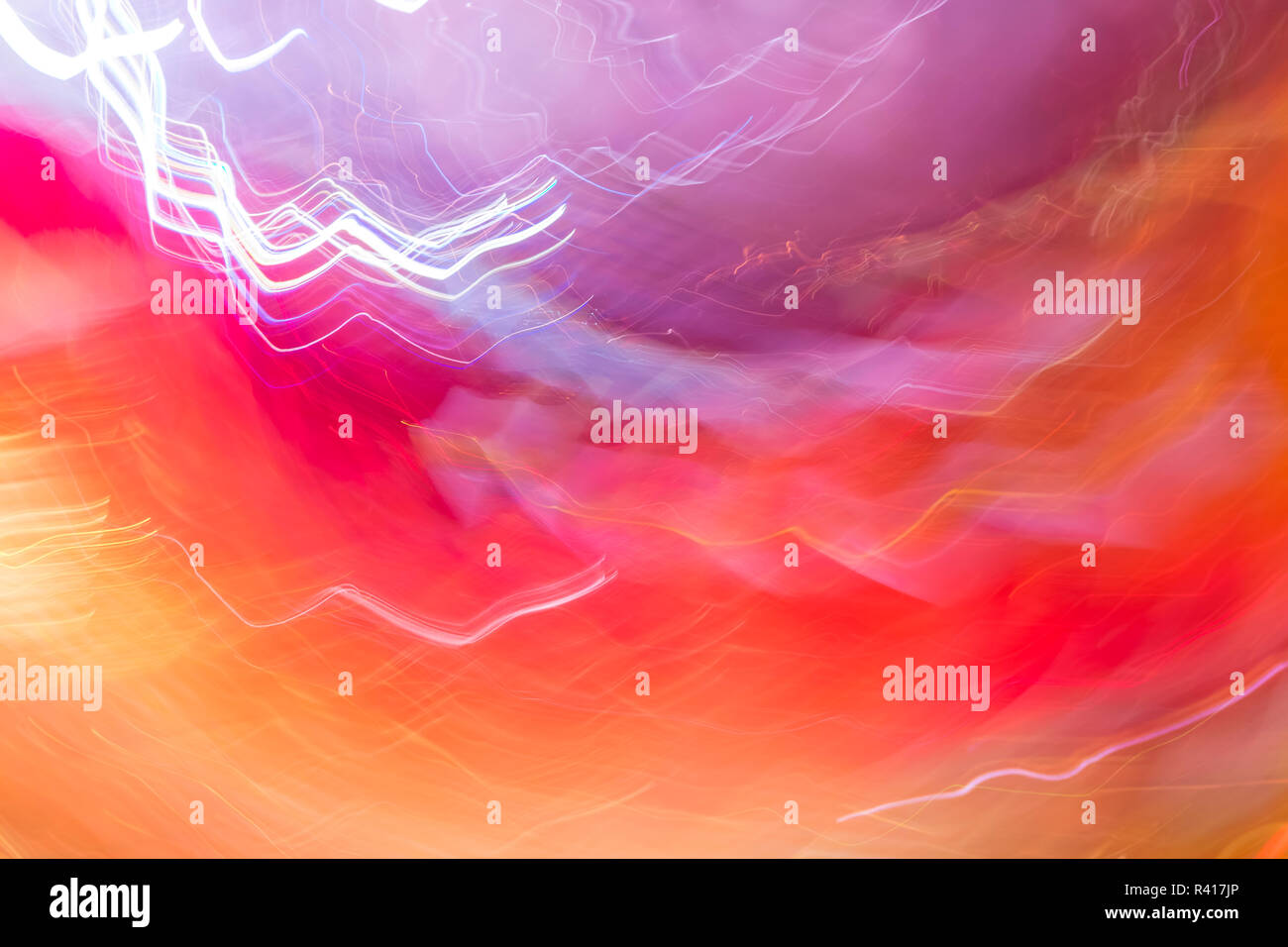 Colorful glass with blurred motion effect Stock Photo - Alamy