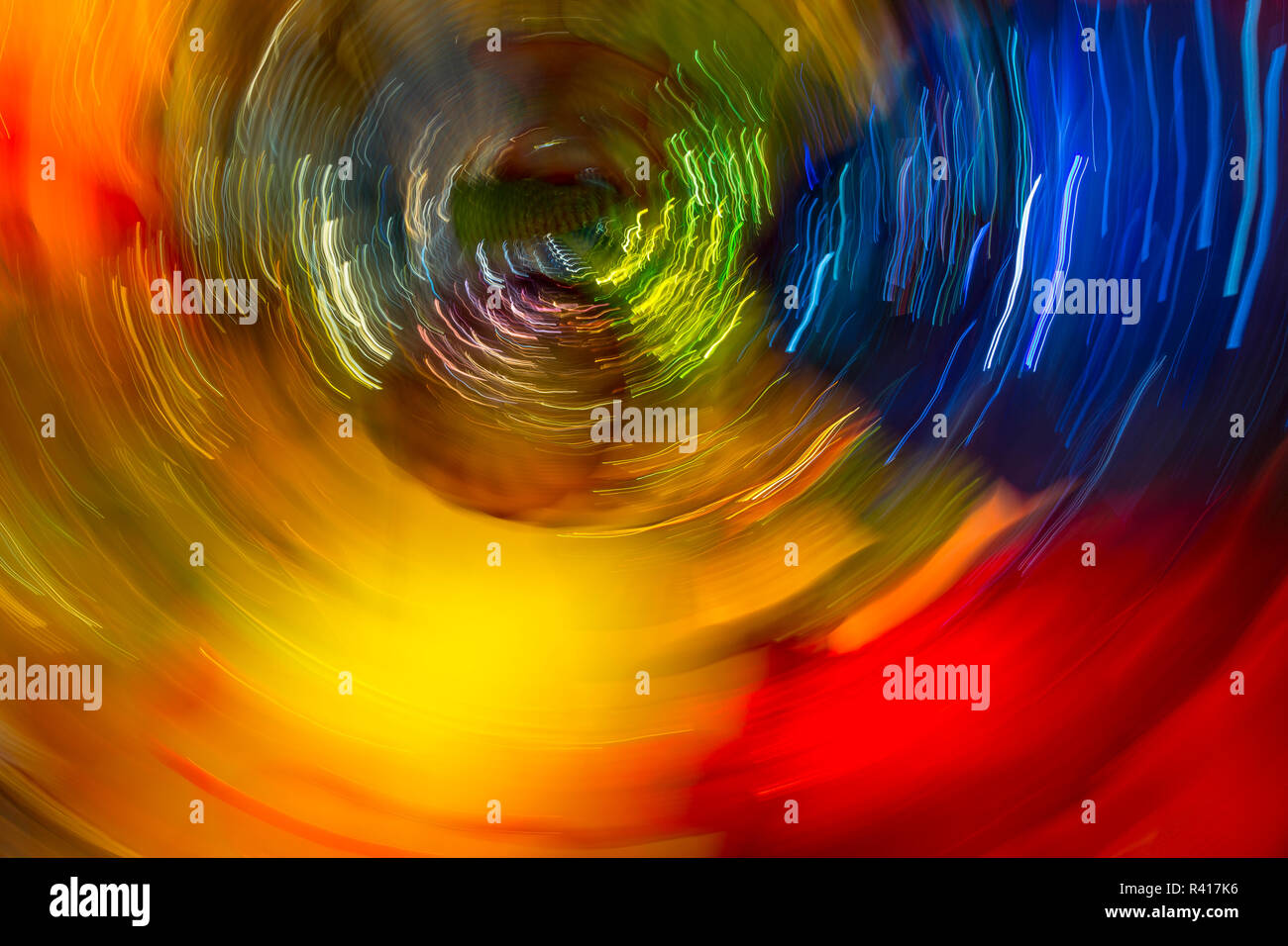 Colorful glass with blurred motion effect Stock Photo - Alamy