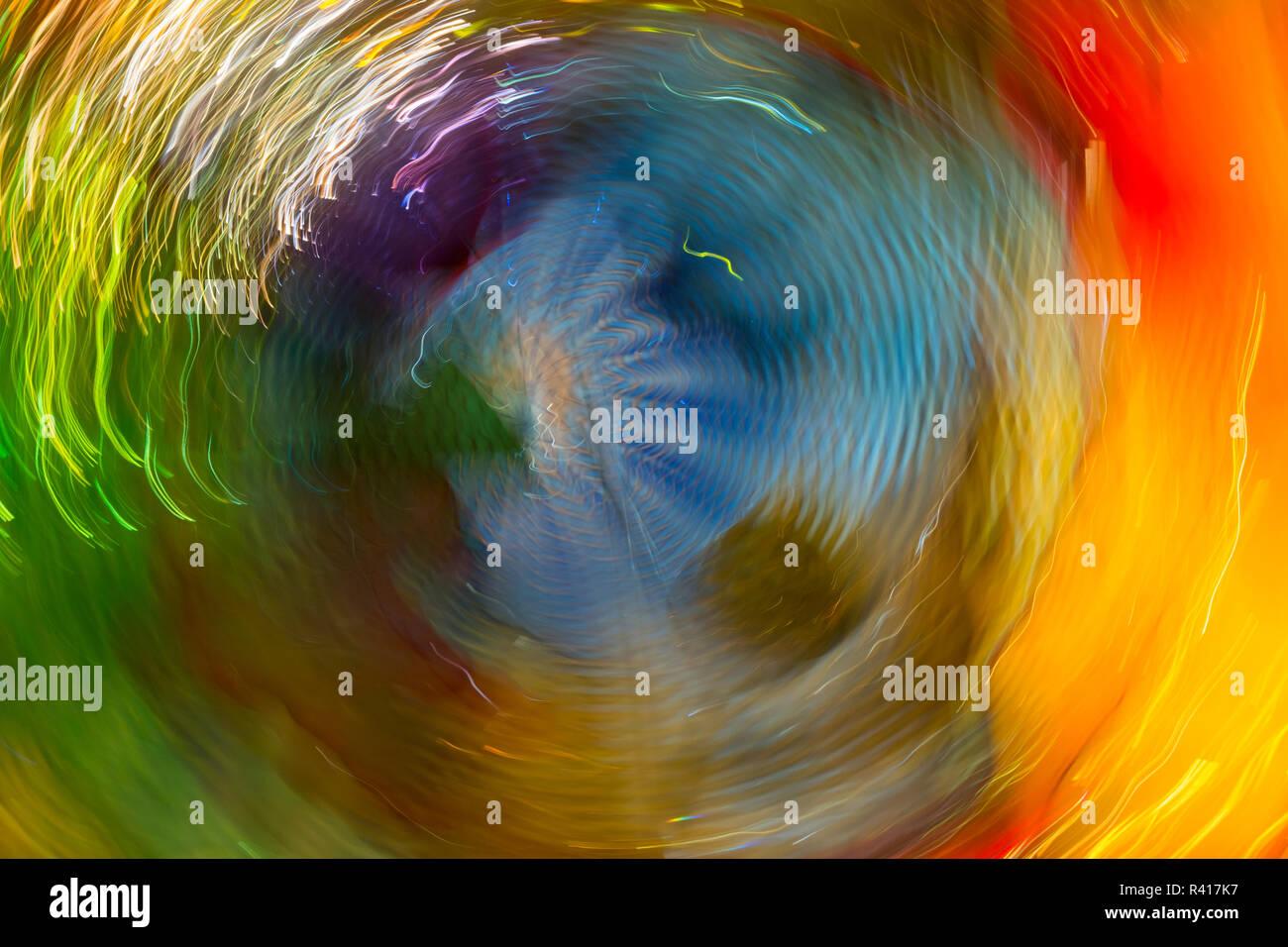 Colorful glass with blurred motion effect Stock Photo - Alamy