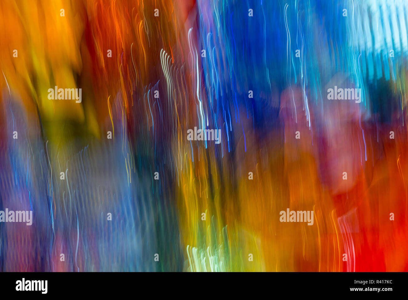 Colorful glass with blurred motion effect Stock Photo - Alamy