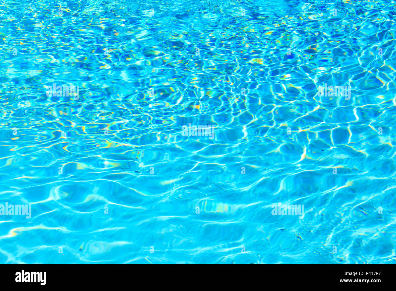Reflections and patterns of light in a swimming pool Stock Photo - Alamy