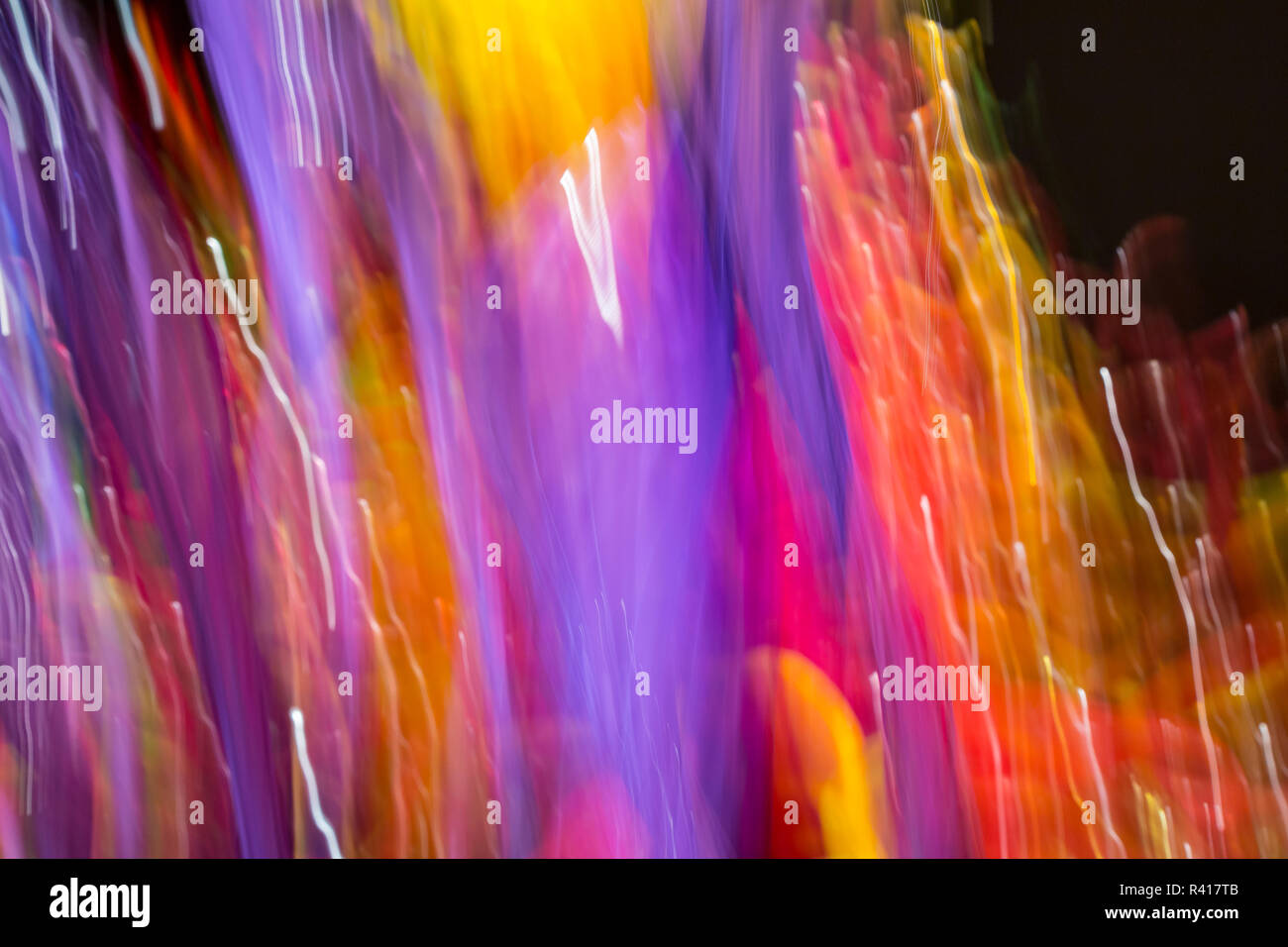 Colorful glass with blurred motion effect Stock Photo - Alamy