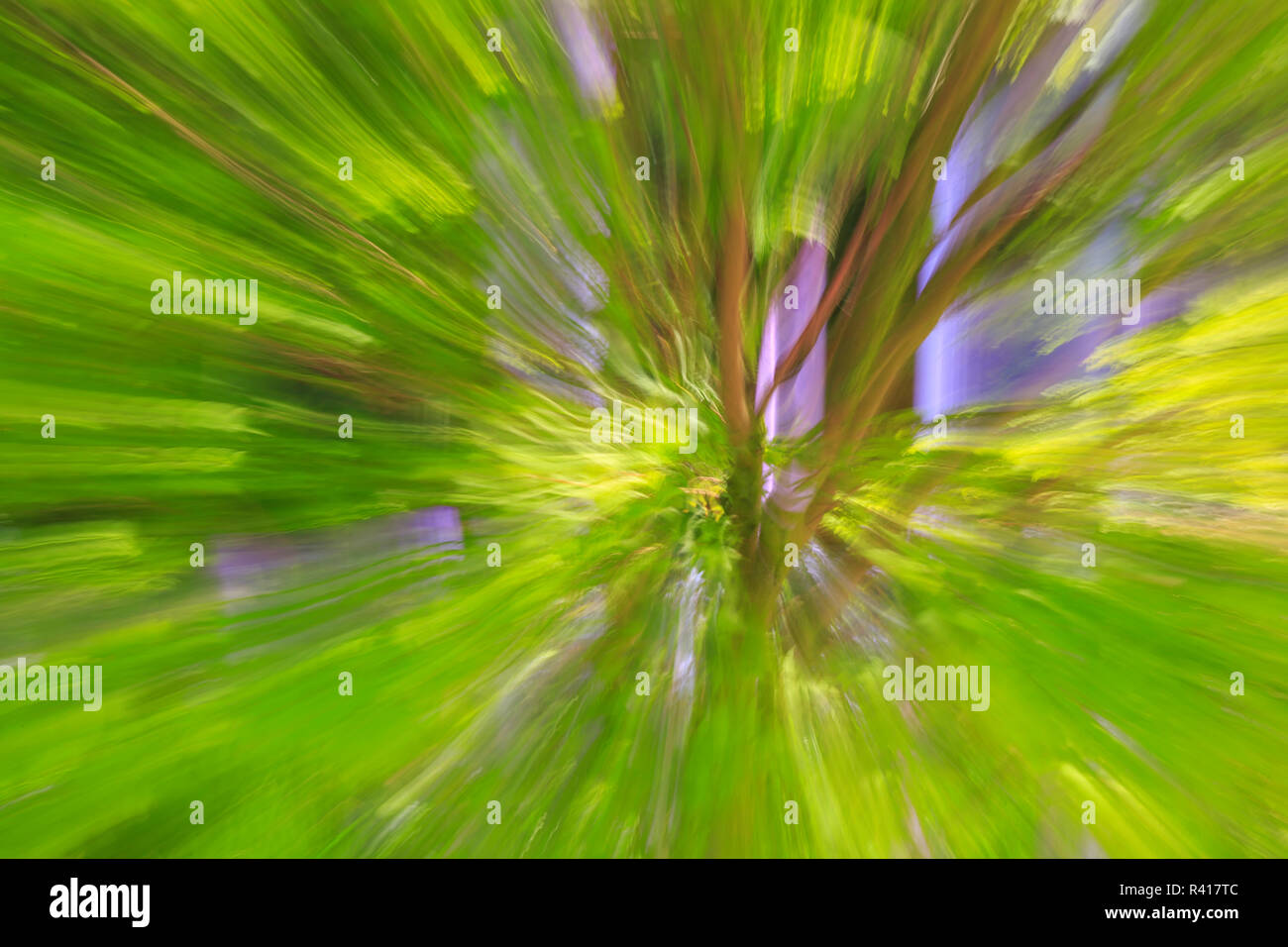 Colorful glass with blurred motion effect Stock Photo - Alamy