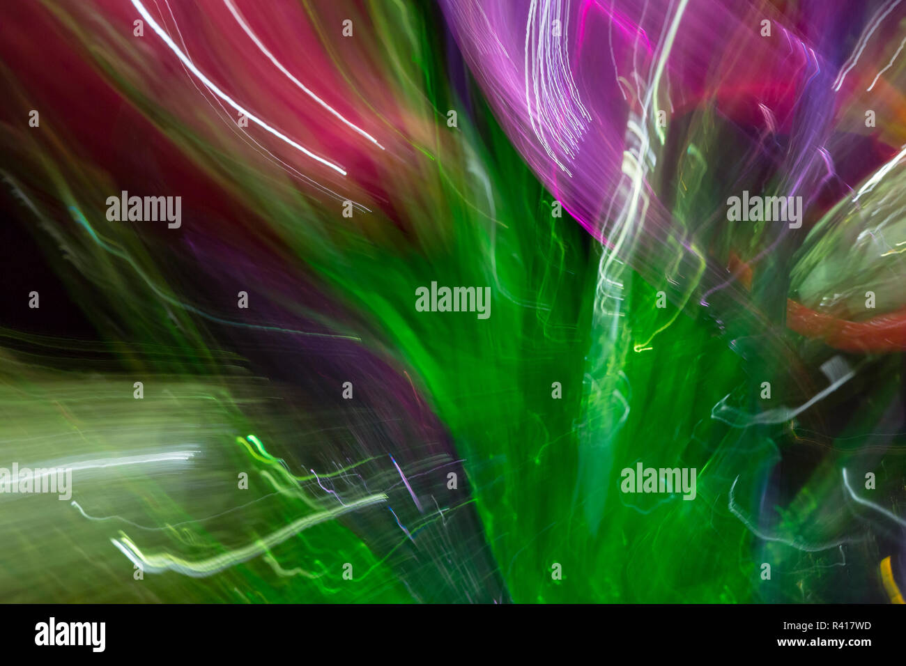 Colorful glass with blurred motion effect Stock Photo - Alamy