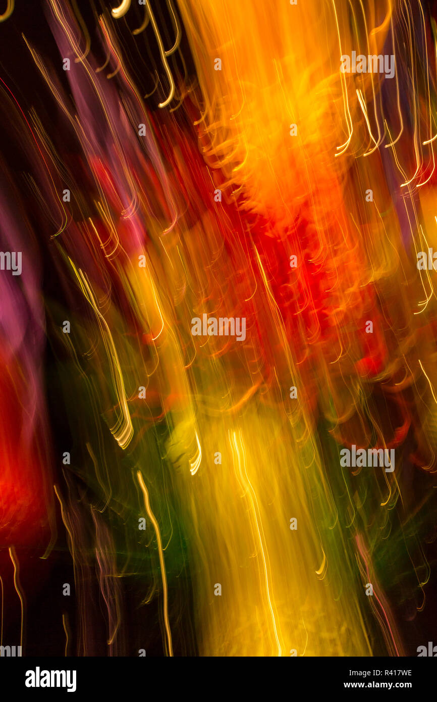 Colorful glass with blurred motion effect Stock Photo - Alamy