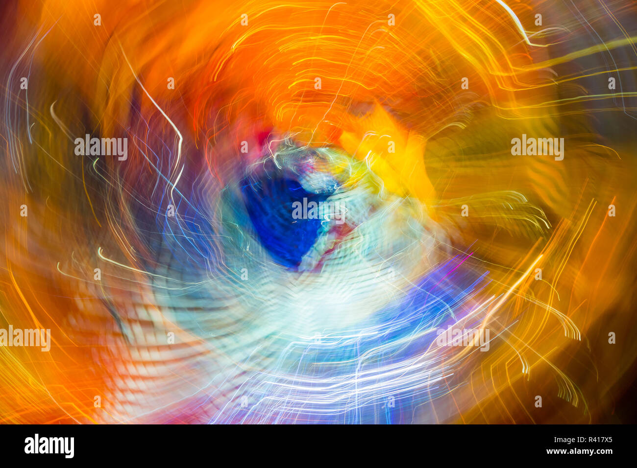 Colorful glass with blurred motion effect Stock Photo - Alamy