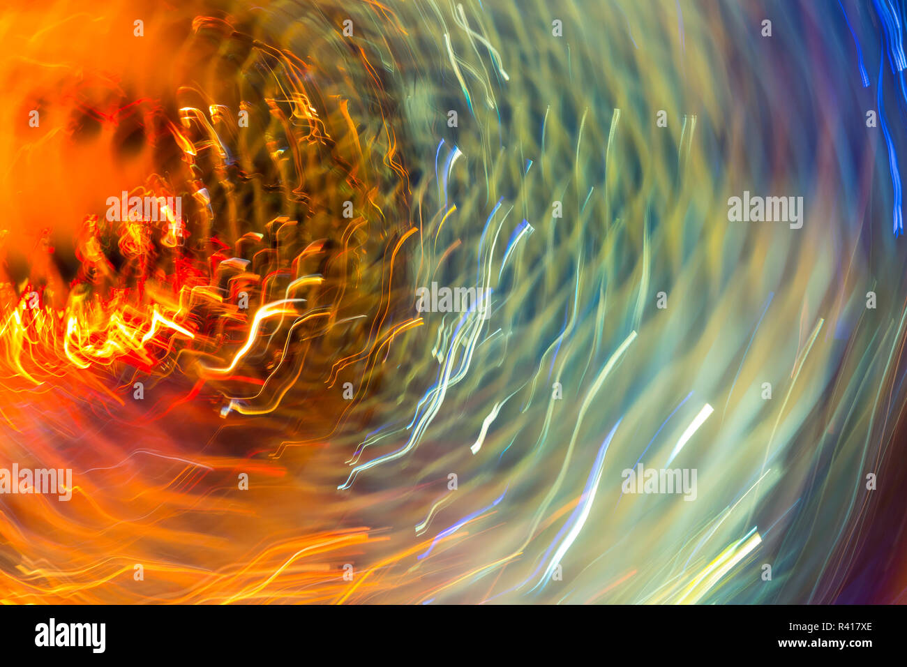 Colorful glass with blurred motion effect Stock Photo - Alamy