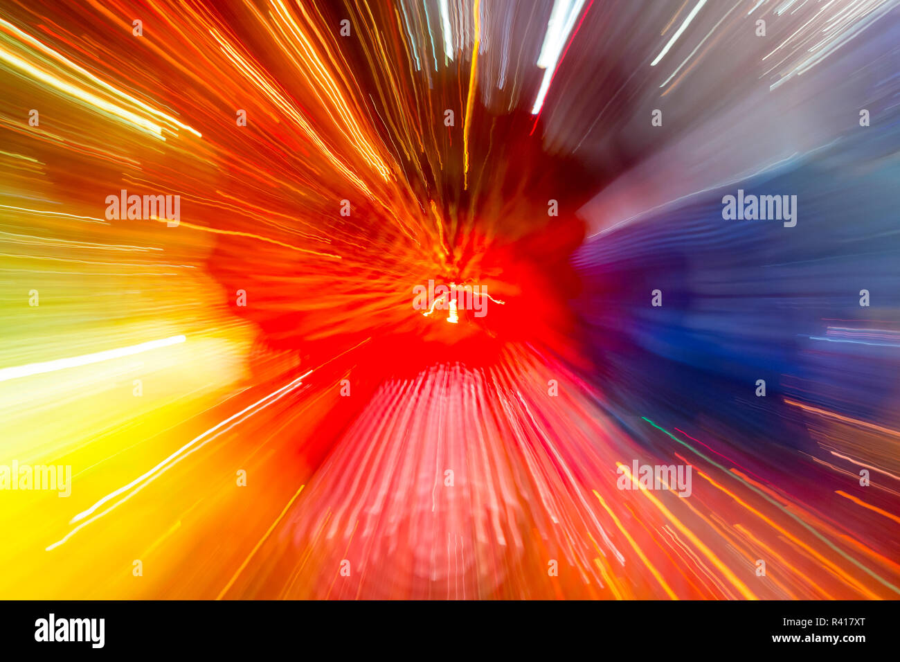 Colorful glass with blurred motion effect Stock Photo - Alamy