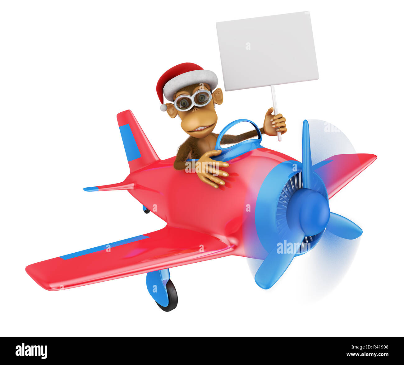 monkey in airplane Stock Photo - Alamy