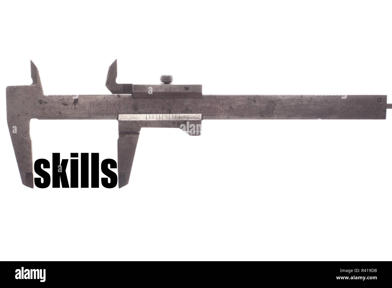 Developing your skills illustration Cut Out Stock Images & Pictures - Alamy