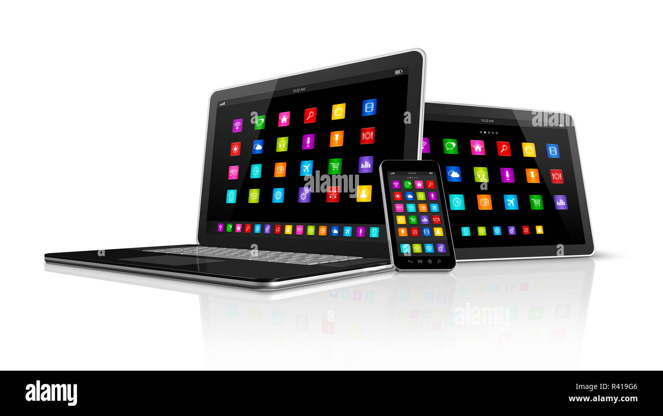 HIgh Tech computer Devices Stock Photo - Alamy HIgh Tech computer Devices Stock Photo - Alamy
