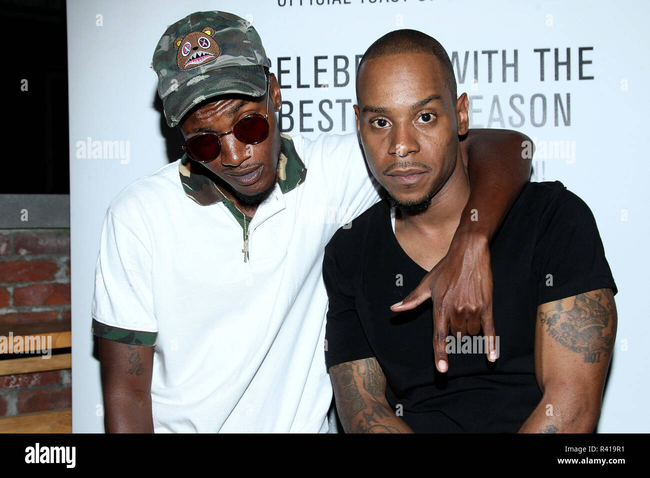 NEW YORK, NY - SEPTEMBER 20: Kev Kobain and Dylan Dili attend Dylan ...