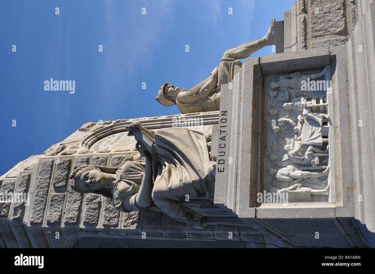 usa,plymouth,massachusetts - national monument Stock Photo - Alamy