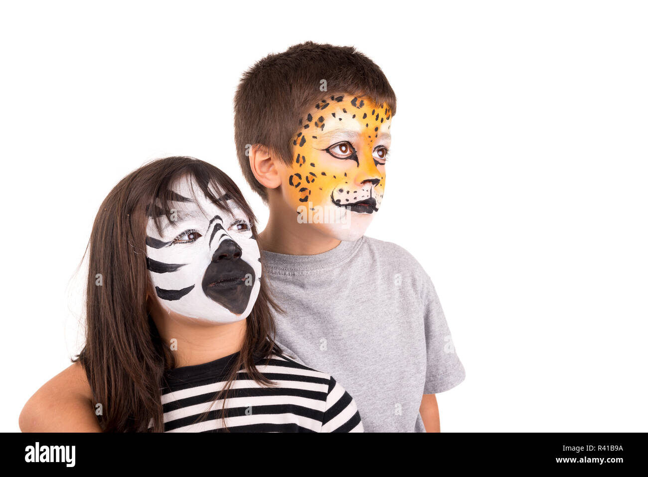 Facepainting boy hi-res stock photography and images - Alamy