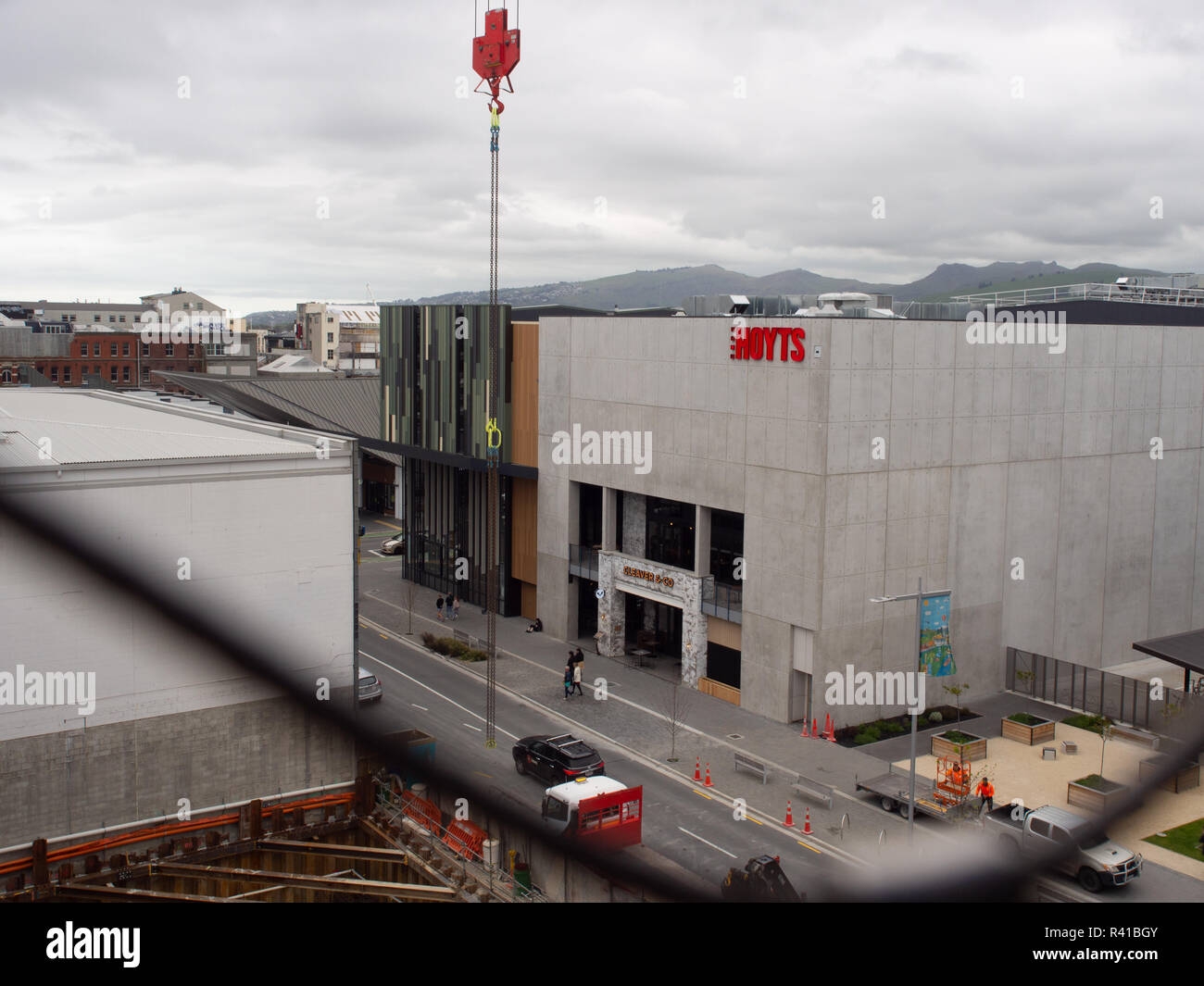 City Buildings In Christchurch Stock Photo - Alamy