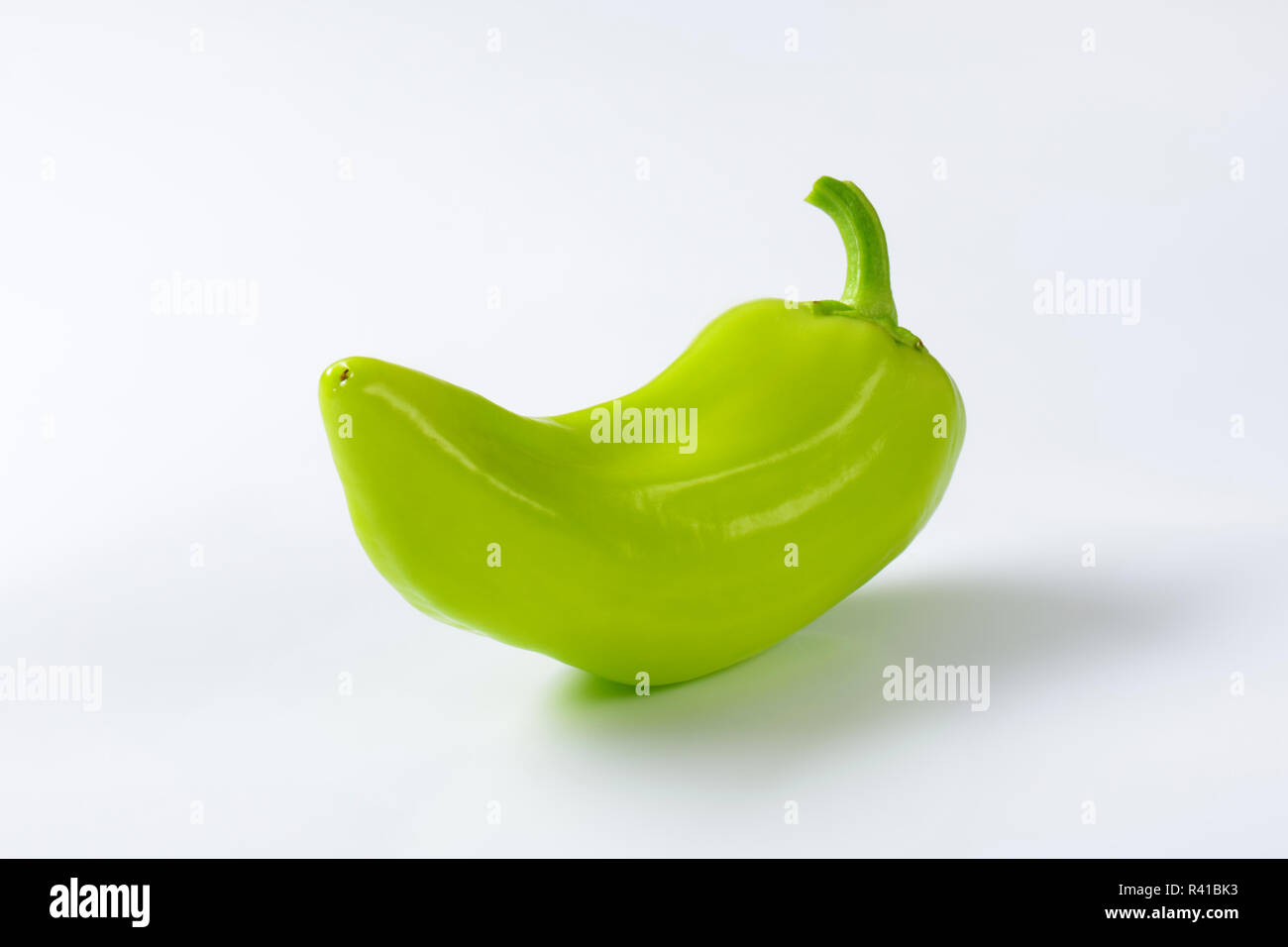 Fresh green pepper Stock Photo - Alamy