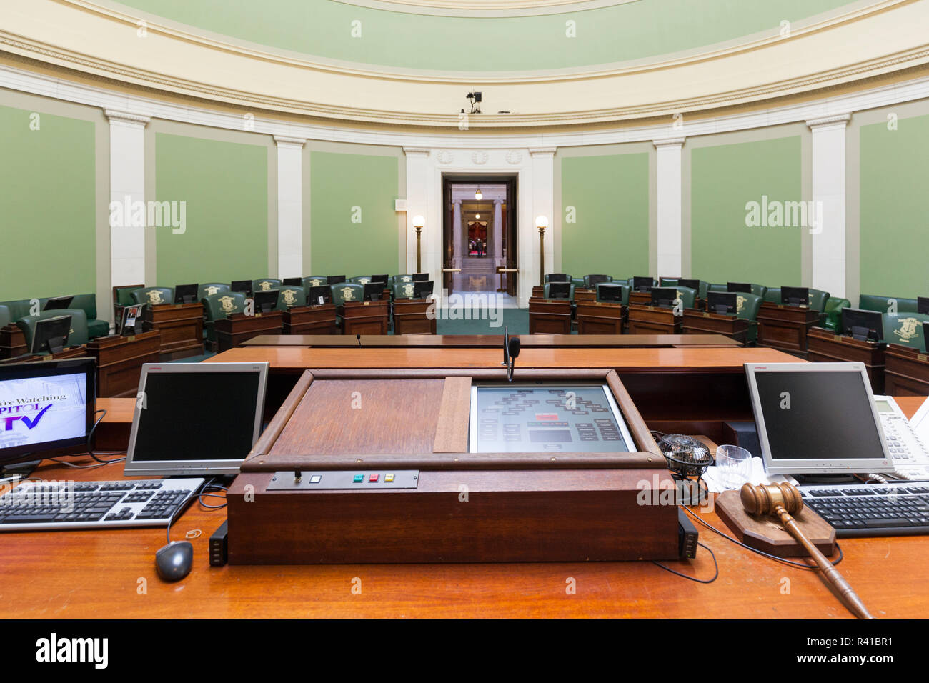 USA, Rhode Island, Providence, Rhode Island State House, Rhode Island ...