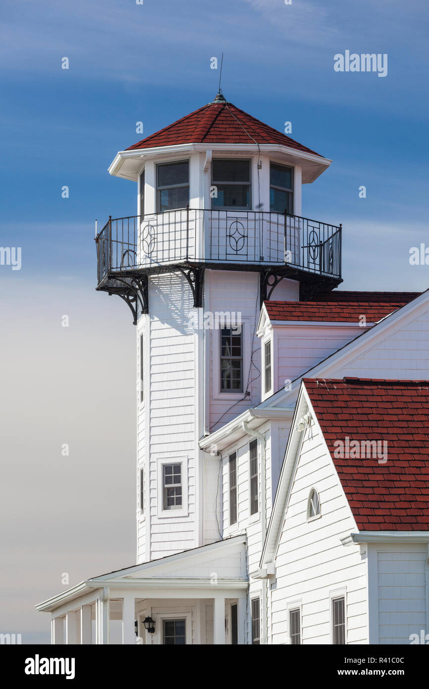 USA, Rhode Island, Point Judith Lighthouse Station Stock Photo - Alamy