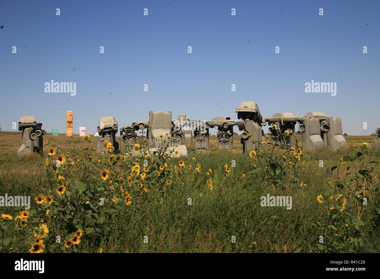 Carhenge, ne hi-res stock photography and images - Alamy
