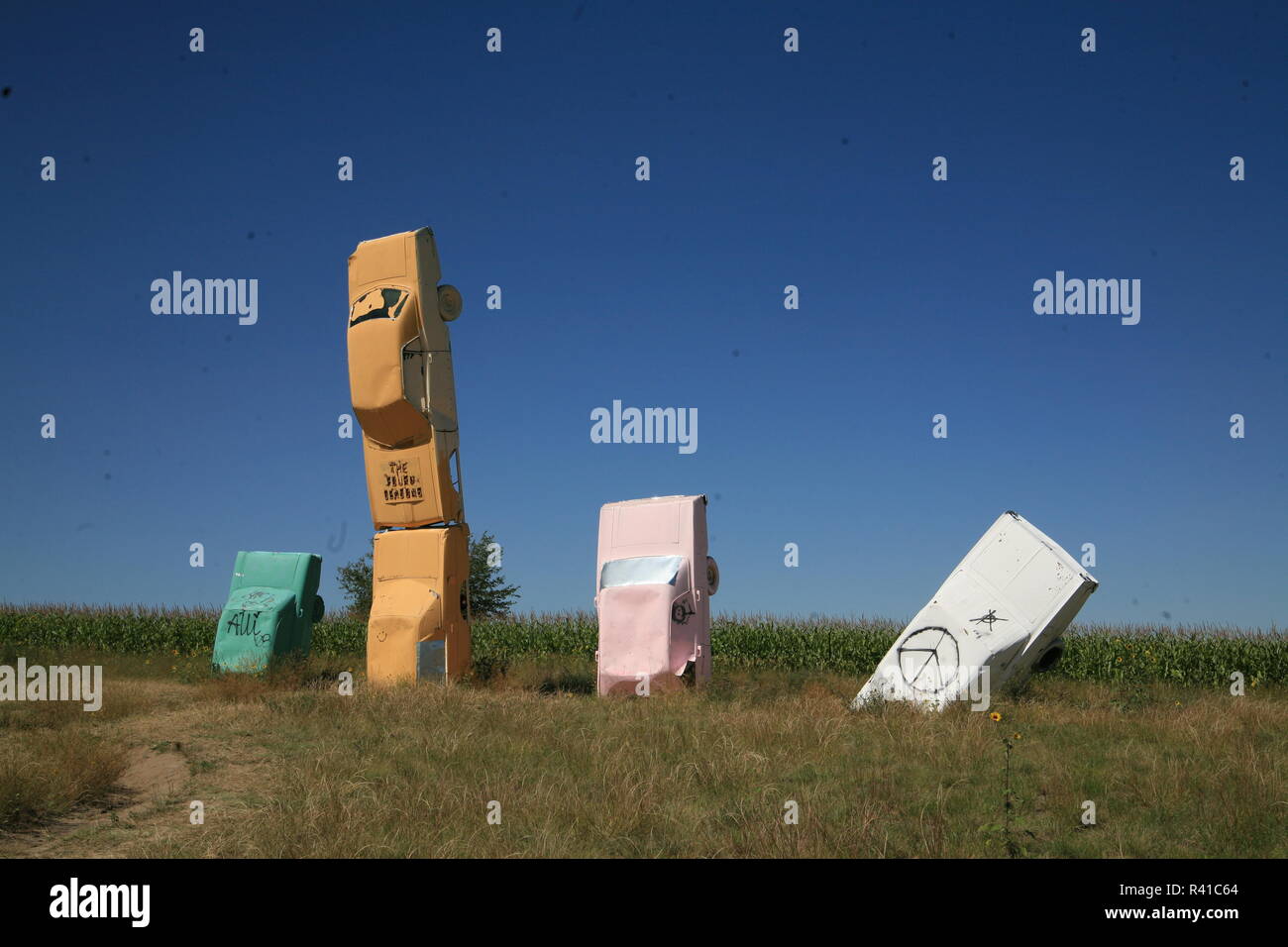 Carhenge, ne hi-res stock photography and images - Alamy