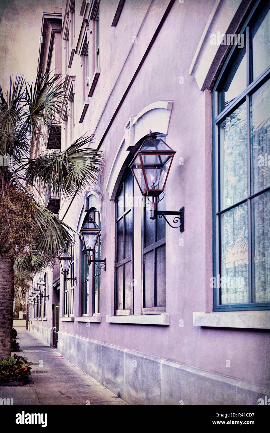 USA, South Carolina, Charleston, Street Lights Stock Photo - Alamy