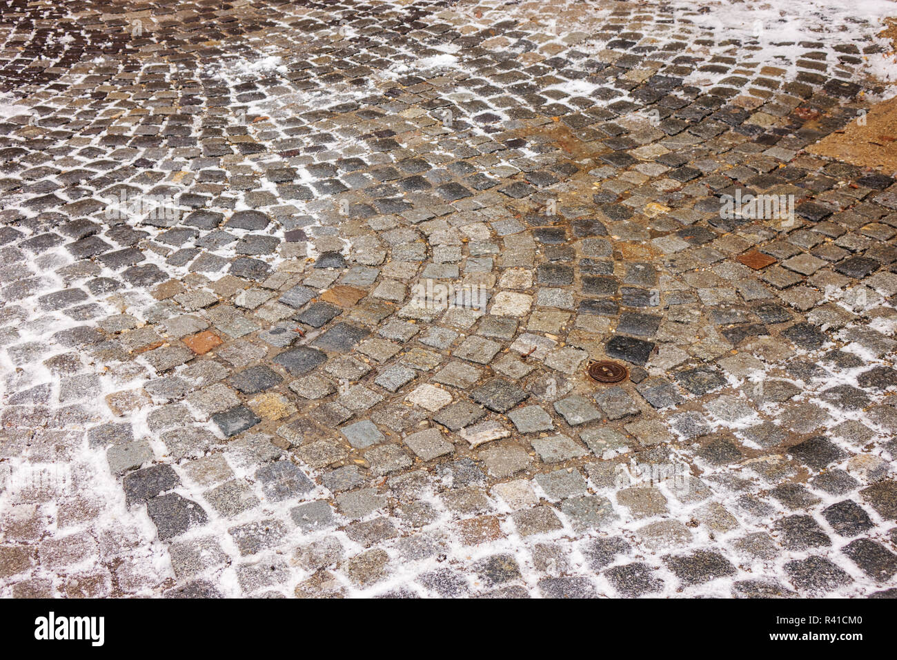 Stone paved path under hi-res stock photography and images - Alamy