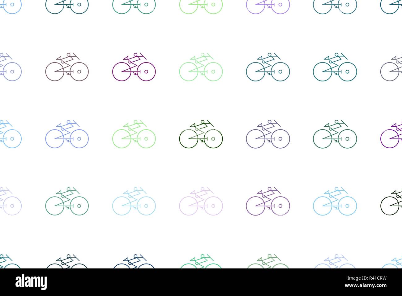 Artistic outline of bicycle hand drawn background abstract. Cartoon ...
