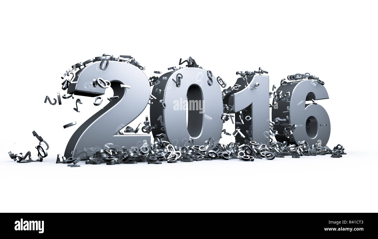 2016 years Cut Out Stock Images & Pictures - Alamy