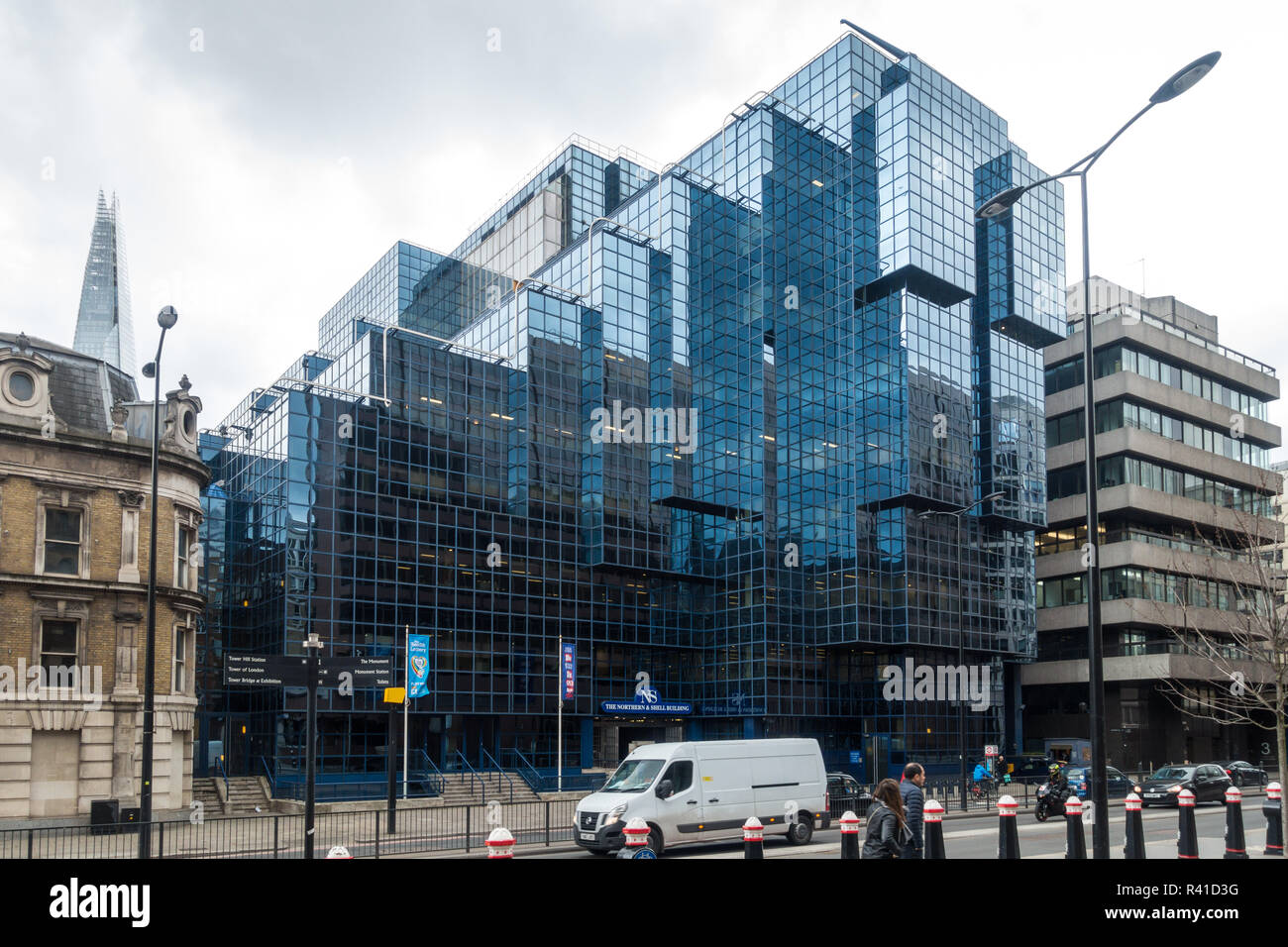 architecture, dull spring day, gray day, grey day, London uk, The ...