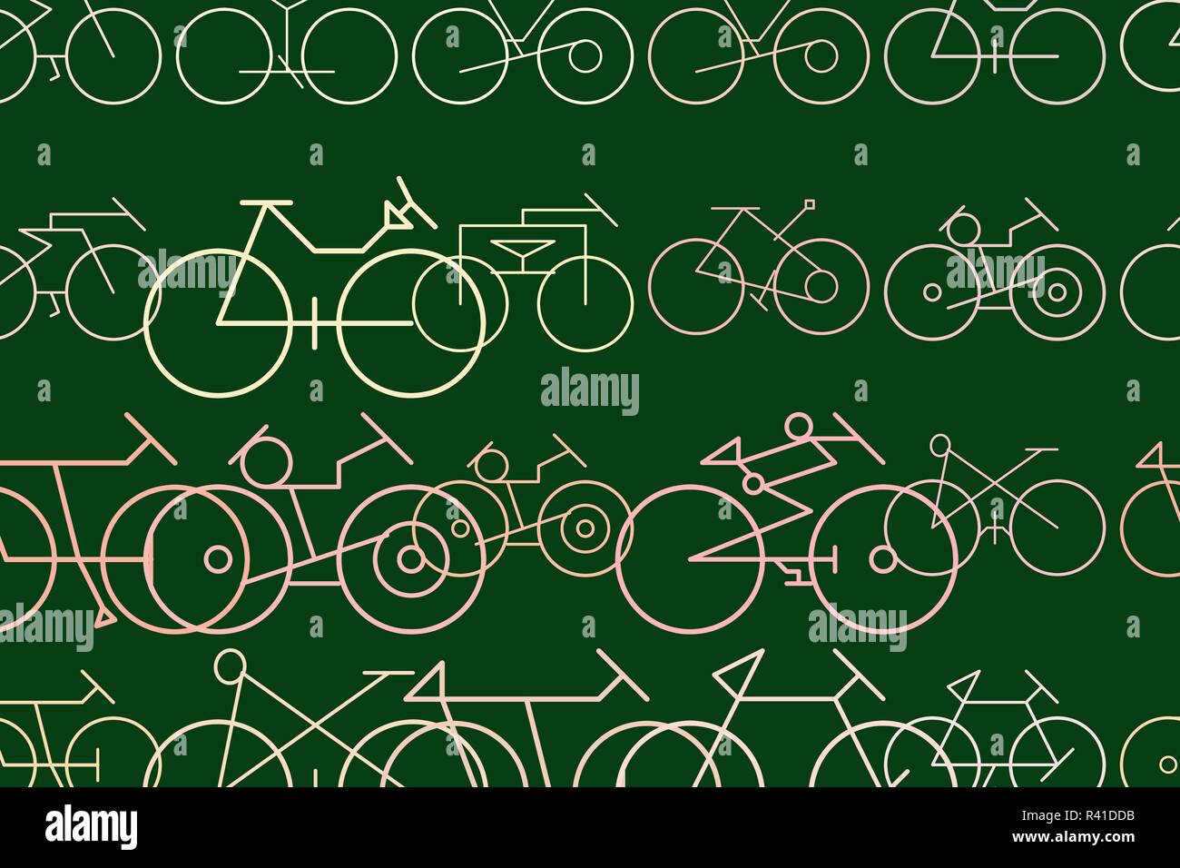 Outline of bicycle abstract hand drawn background, texture or backdrop ...