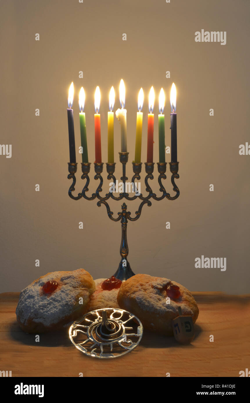 Hanukiah hi-res stock photography and images - Alamy