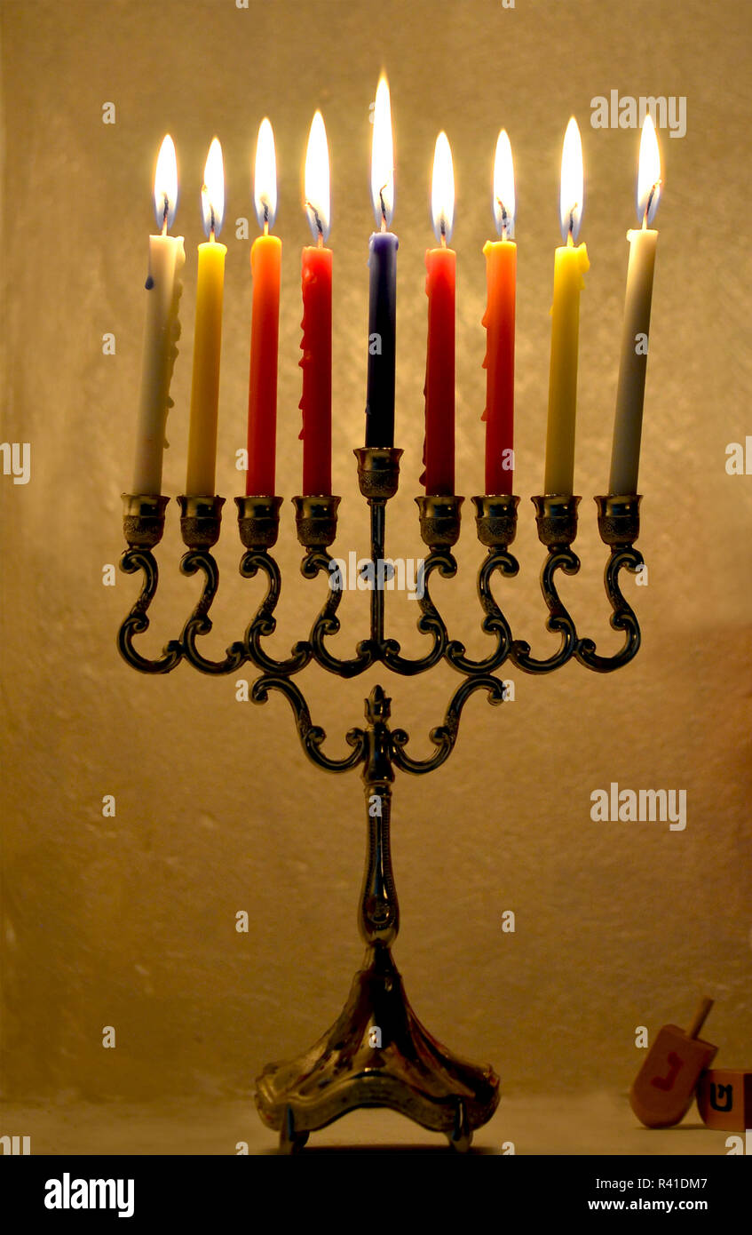 Hanukiah hi-res stock photography and images - Alamy