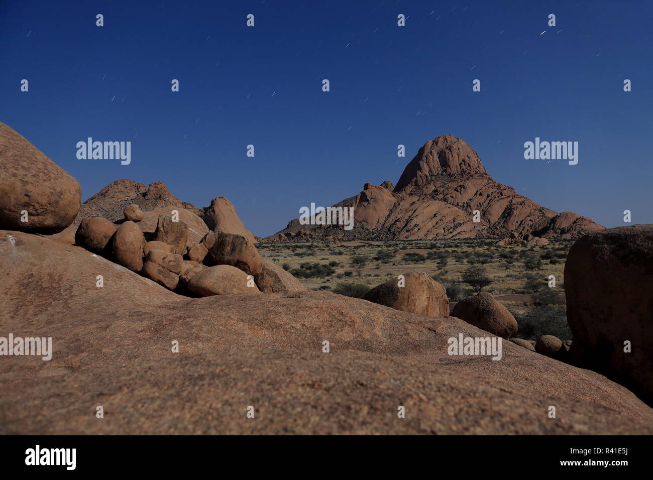 the spitzkoppe in namibia Stock Photo - Alamy