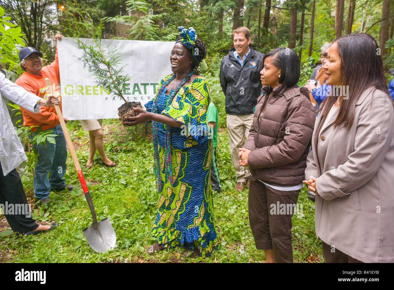 Wangari maathai tree hi-res stock photography and images - Alamy
