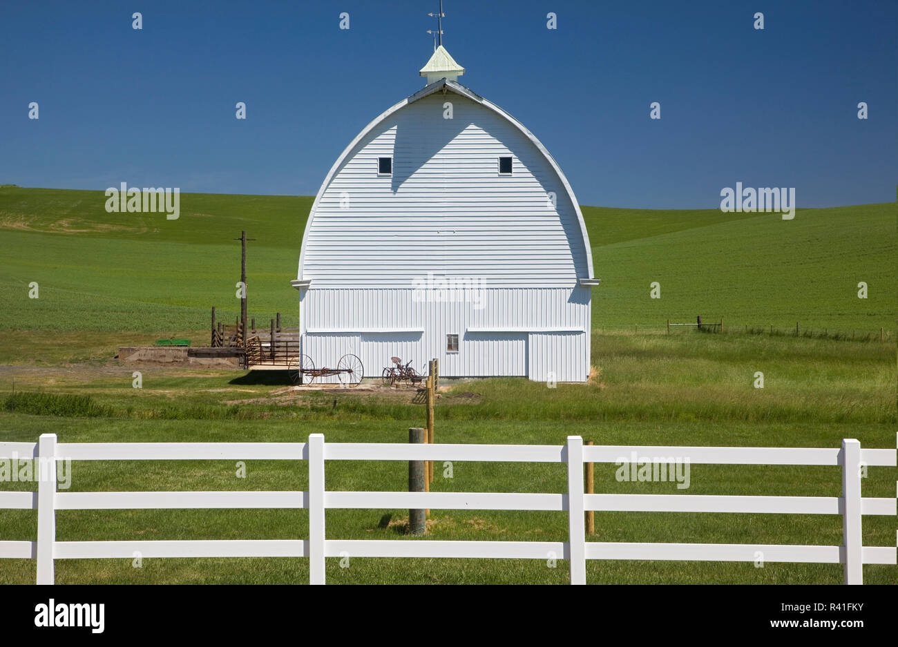 USA, Washington State, Palouse barn Stock Photo - Alamy