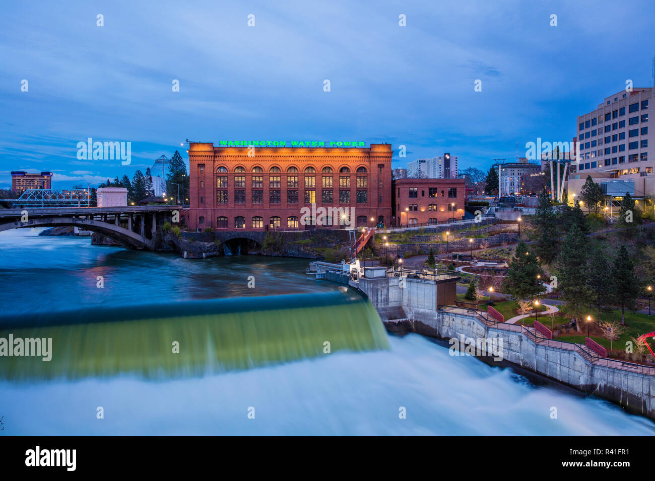 Spokane falls hi-res stock photography and images - Alamy