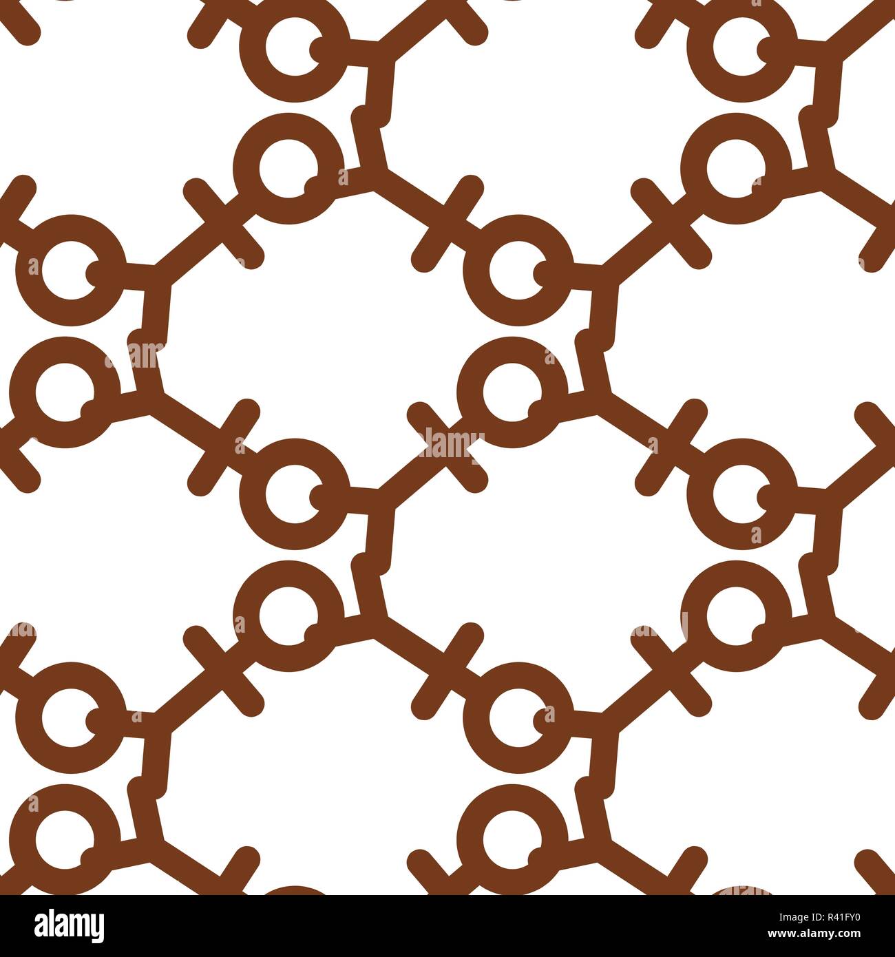 Seamless abstract illustrations of sign of people or human, conceptual ...