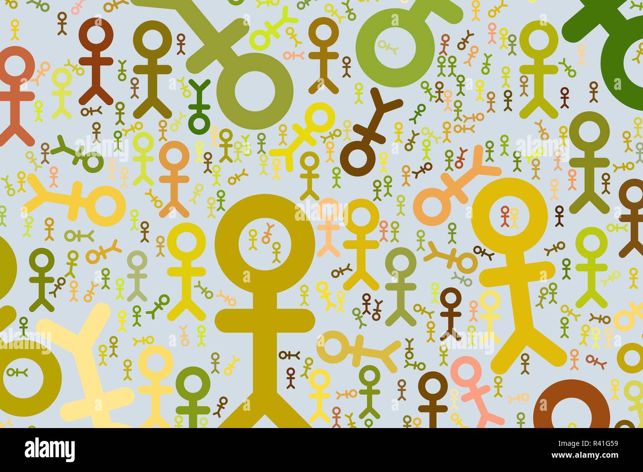 Texture background hand drawn. Abstract sign of people or human, good ...