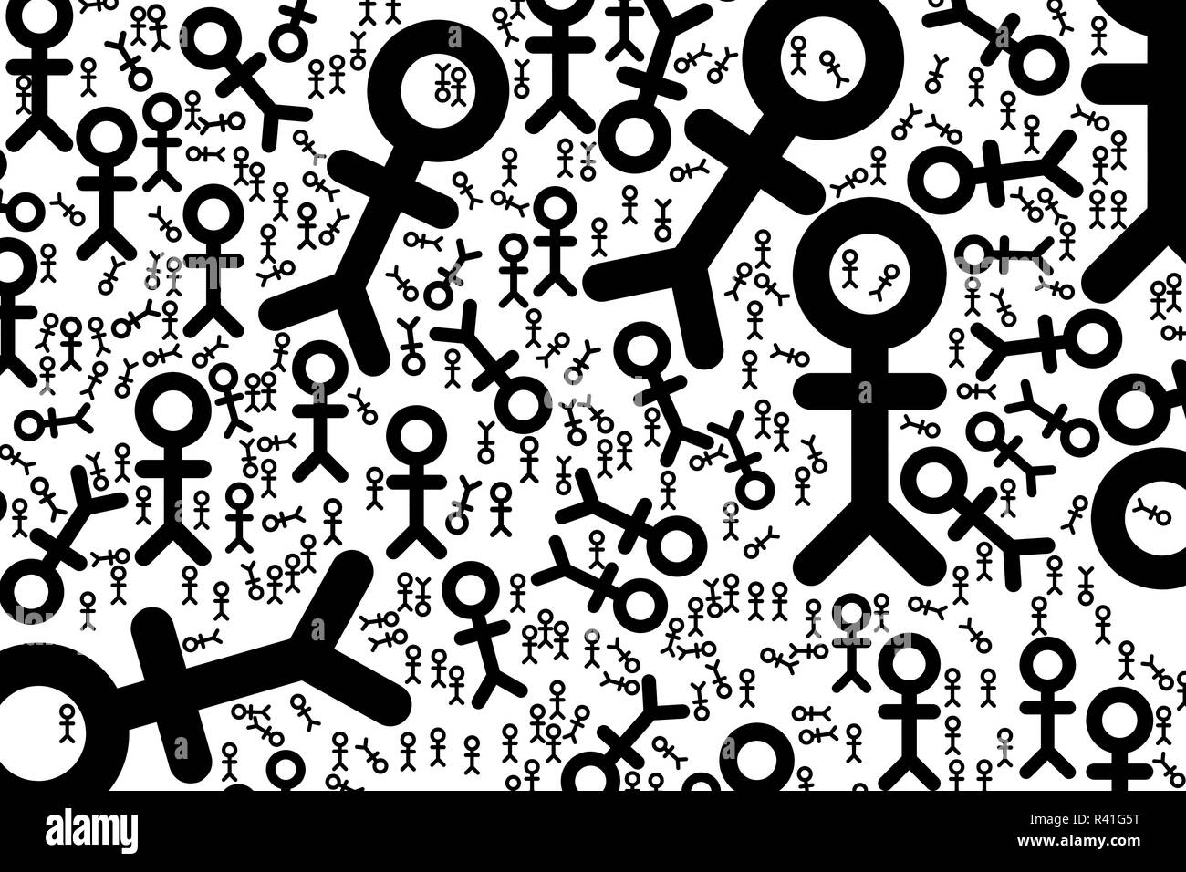 Conceptual background sign of people or human for design catalog or ...