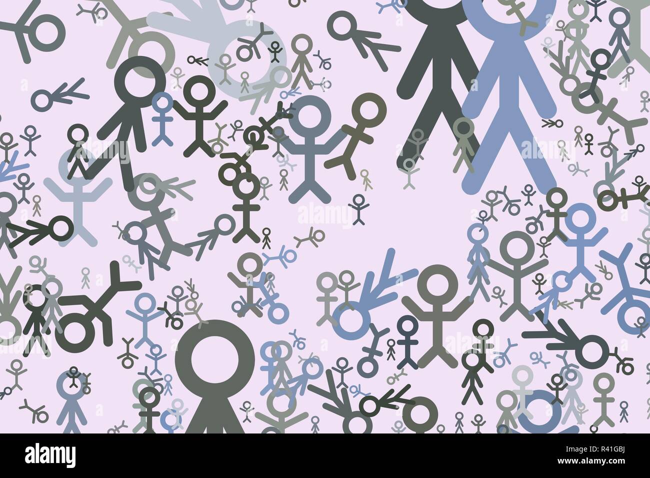 Background for web page, graphic design, catalog or texture, hand drawn ...