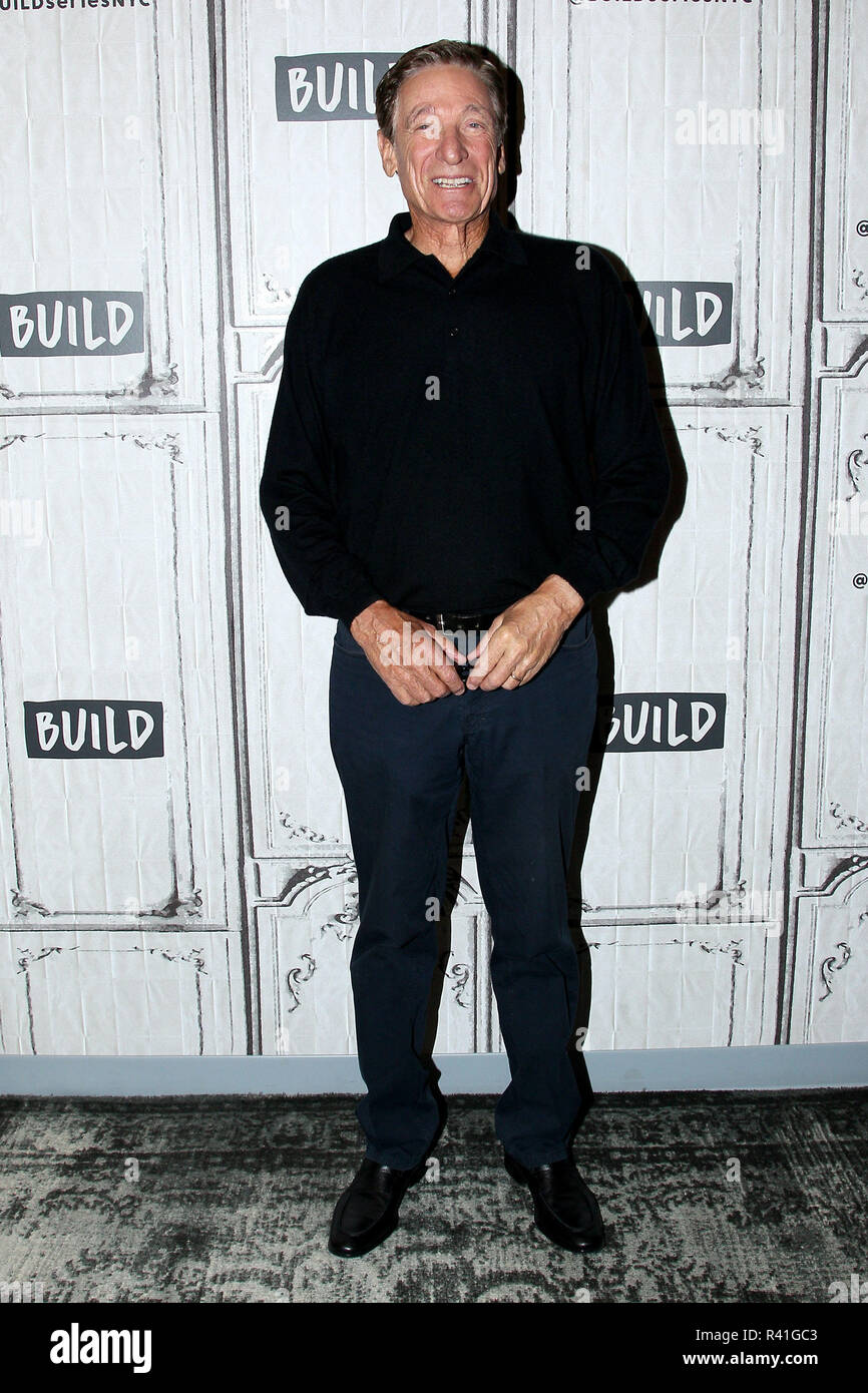 NEW YORK, NY - SEPTEMBER 19: Build presents Maury Povich discussing ...