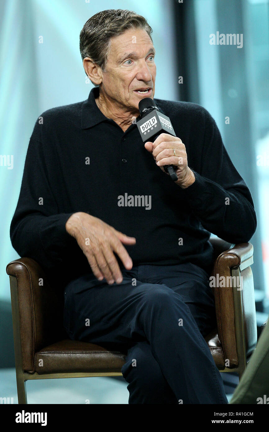 NEW YORK, NY - SEPTEMBER 19: Build presents Maury Povich discussing ...