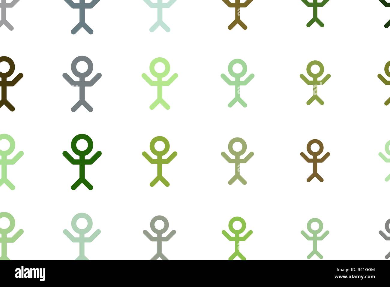 Hand drawn sign of people or human illustrations background, good for ...