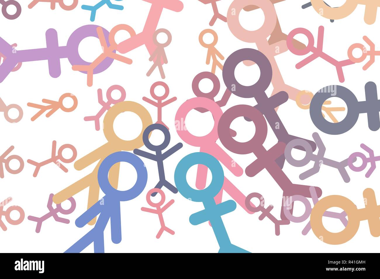 Conceptual background sign of people or human for design catalog or ...