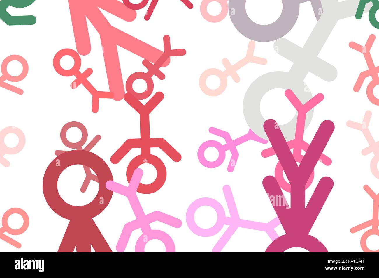 Hand drawn sign of people or human illustrations background, good for ...