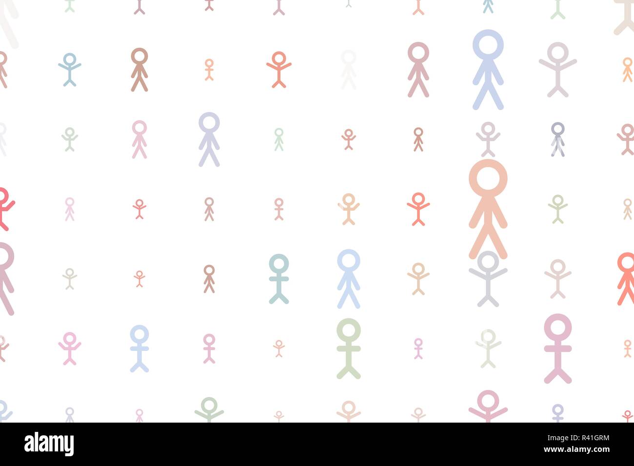 Abstract sign of people or human. Good for web page, wallpaper, graphic ...