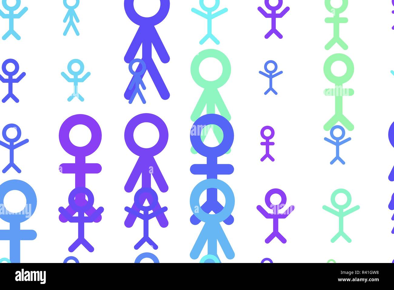 Illustrations of sign of people or human. Good for web page, wallpaper ...