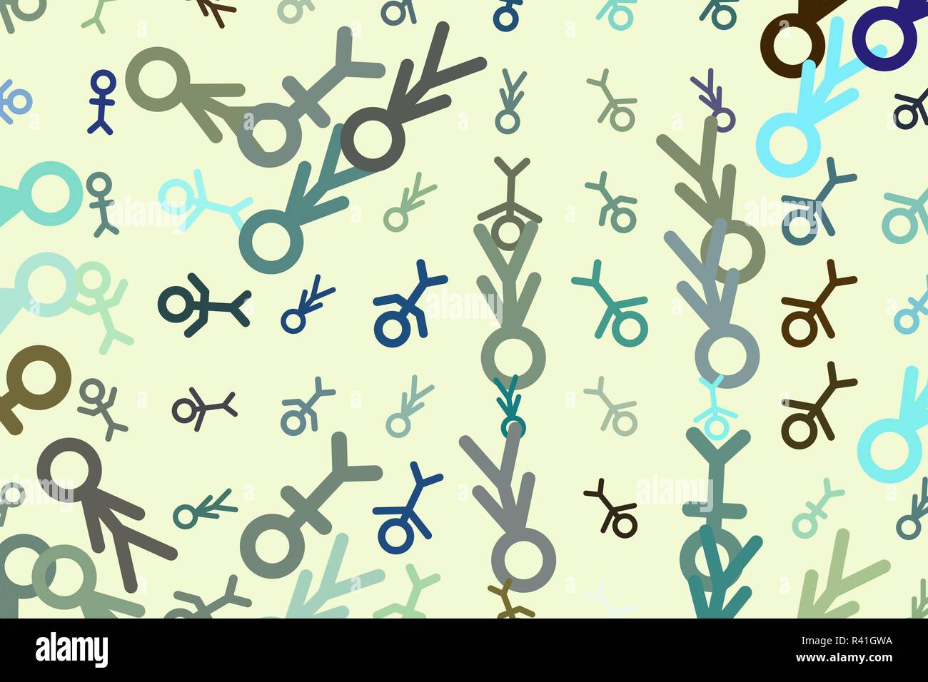 Texture background hand drawn. Abstract sign of people or human, good ...