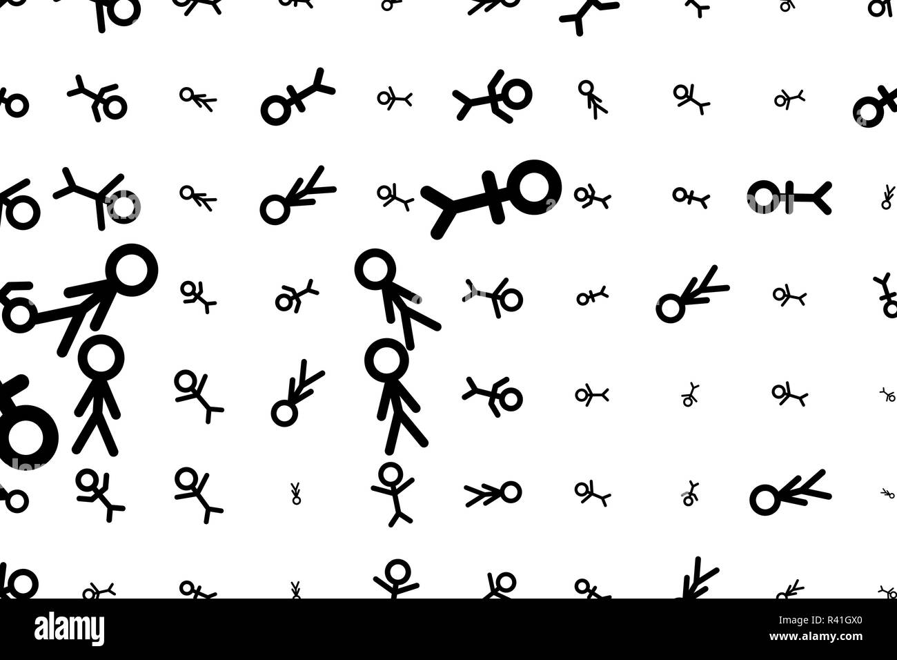 Abstract sign of people or human. Good for web page, wallpaper, graphic ...